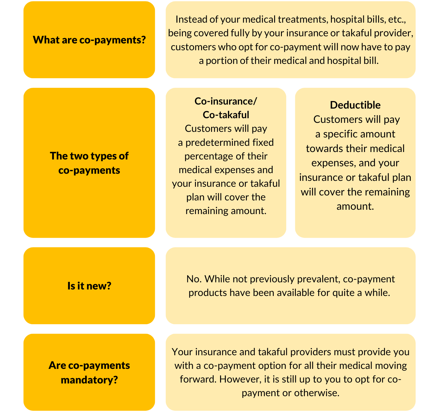 Co-Payment in Insurance: What it Means and Why it Matters | Etiqa ...